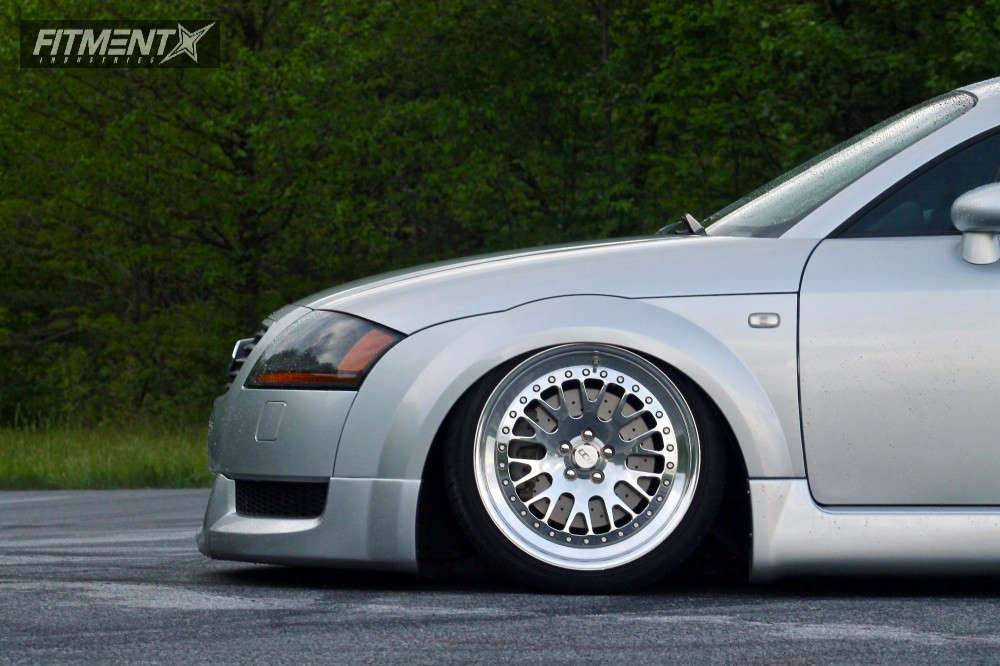 2001 Audi TT Quattro with 18x8.5 CCW Classic and Achilles 205x40 on Air ...