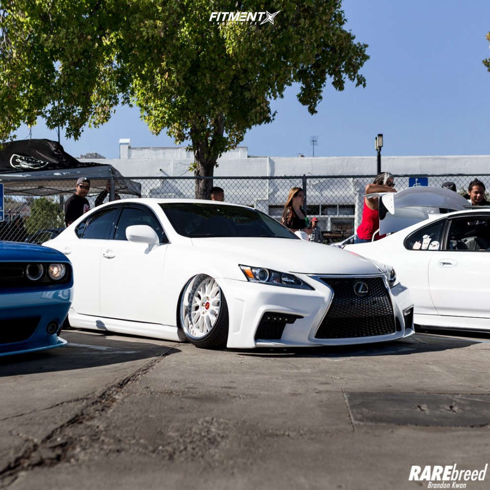 2006 Lexus IS250 4dr Sedan (2.5L 6cyl 6A) with 19x9.5 Work VS XX and ...