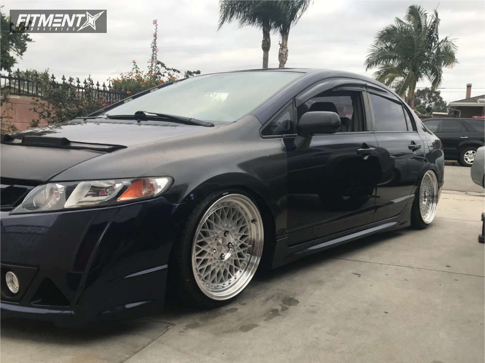 2010 Honda Civic with 18x9 Avant Garde M220 and Nankang 215x35 on ...