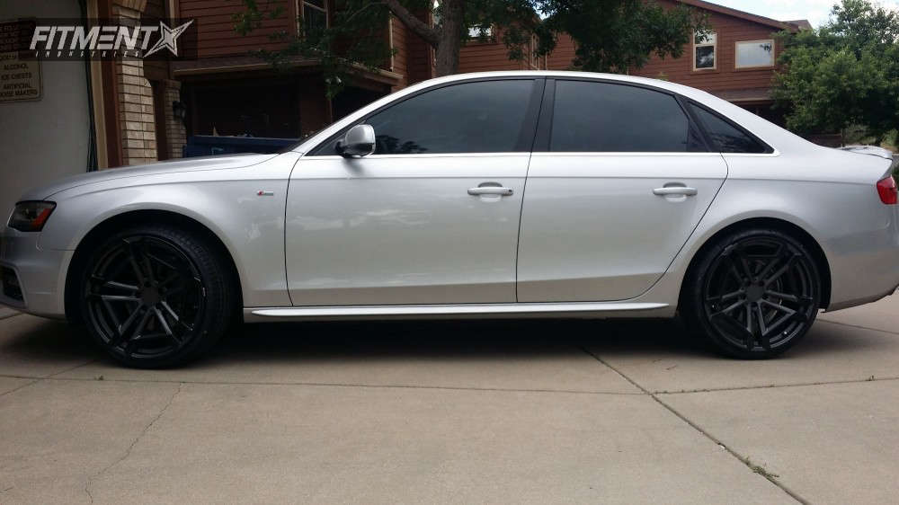 2014 Audi A4 Quattro Base with 20x10 TSW Circuit and Nankang 255x30 on ...