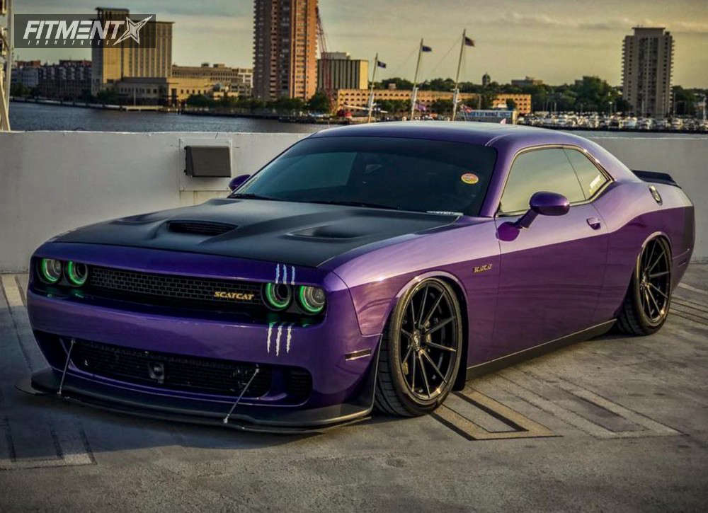 2016 Dodge Challenger with 20x10.5 Variant Argons and Atturo 275x40 on ...