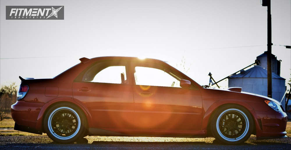 2006 Subaru WRX with 18x11 Rota Mxr and Toyo Tires 315x30 on Coilovers ...