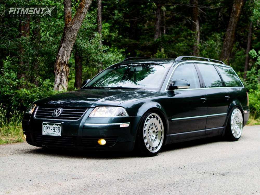 2004 Volkswagen Passat with 18x8.5 Rotiform Ccv and Nankang 215x40 on ...