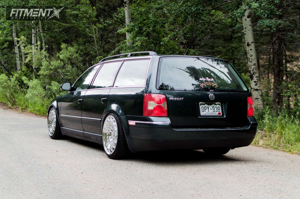 2004 Volkswagen Passat with 18x8.5 Rotiform Ccv and Nankang 215x40 on ...