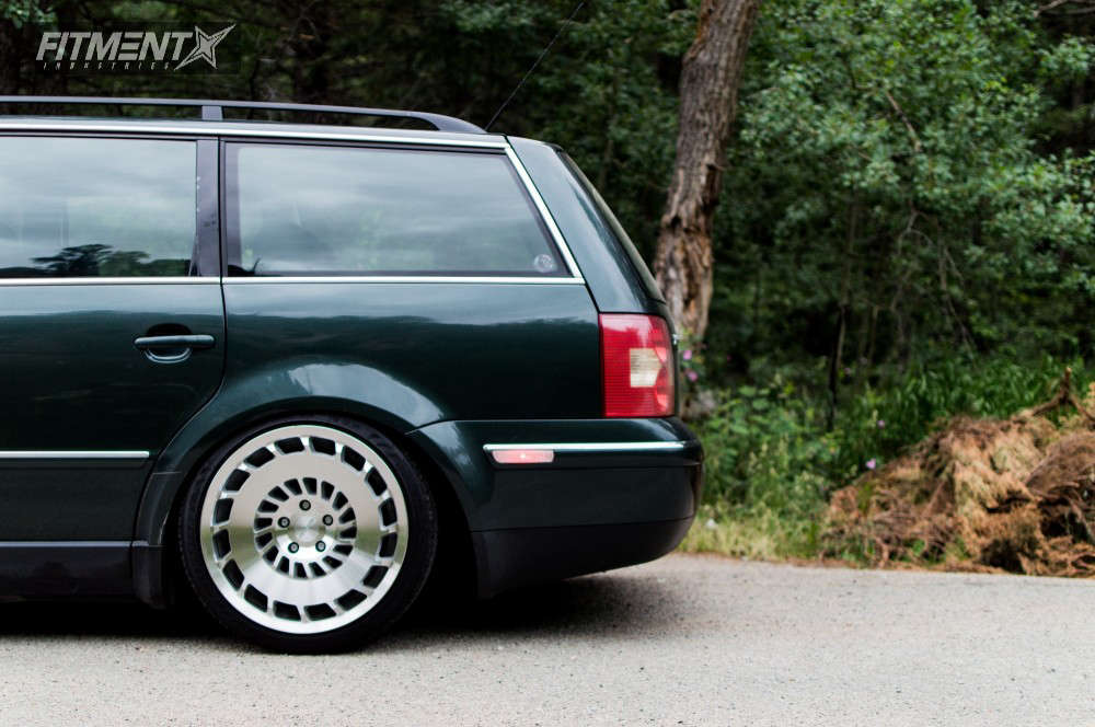 2004 Volkswagen Passat with 18x8.5 Rotiform Ccv and Nankang 215x40 on ...