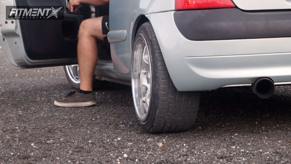 2004 Renault Clio with 16x7.5 Schmidt VN Line and Pro Comp 215x40 on ...