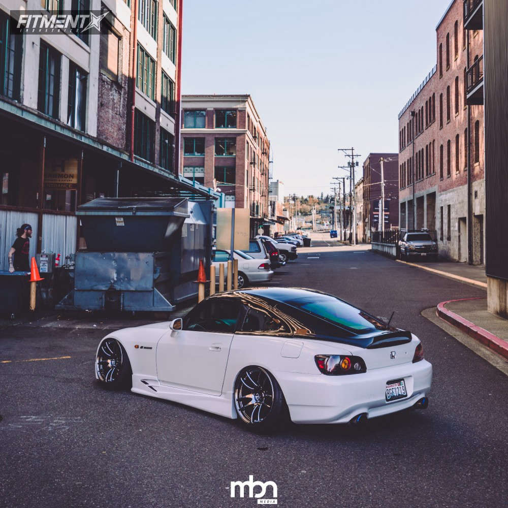 2007 Honda S2000 Base with 18x10.5 Work Emotion Cr Kiwami and Federal ...