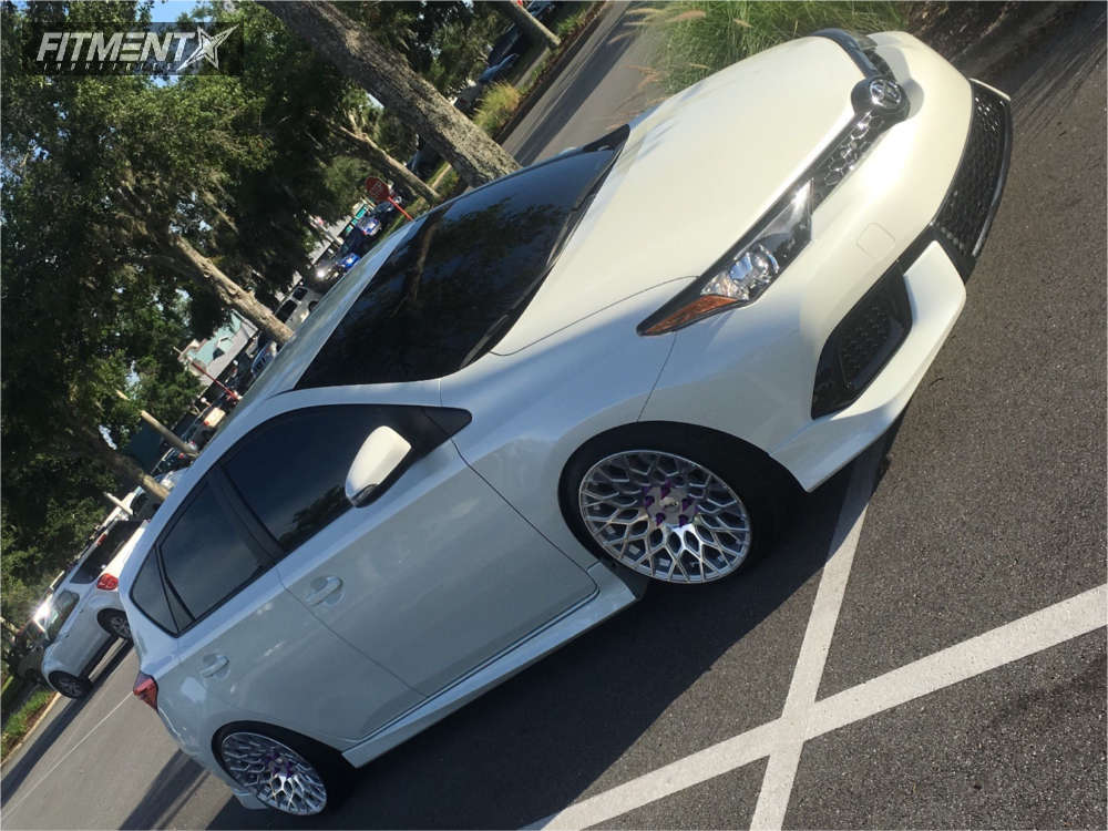 2017 Toyota Corolla IM Base with 18x9.5 TSW Oslo and Federal 225x35 on ...