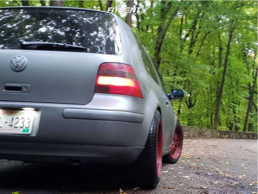 2001 Volkswagen Golf GTI GLS with 17x9 XXR 531 and Dunlop 235x45 on ...