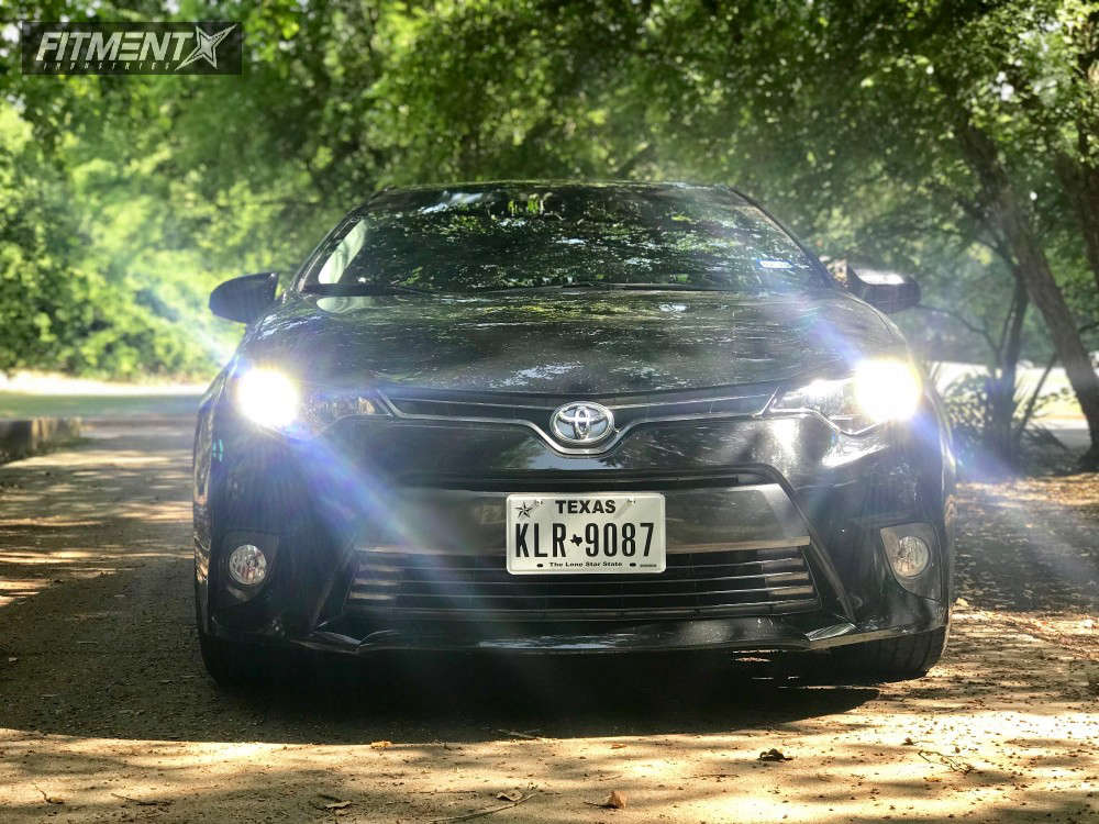 2016 Toyota Corolla with 18x8 Aodhan Ls007 and Grenlander 225x40 on ...