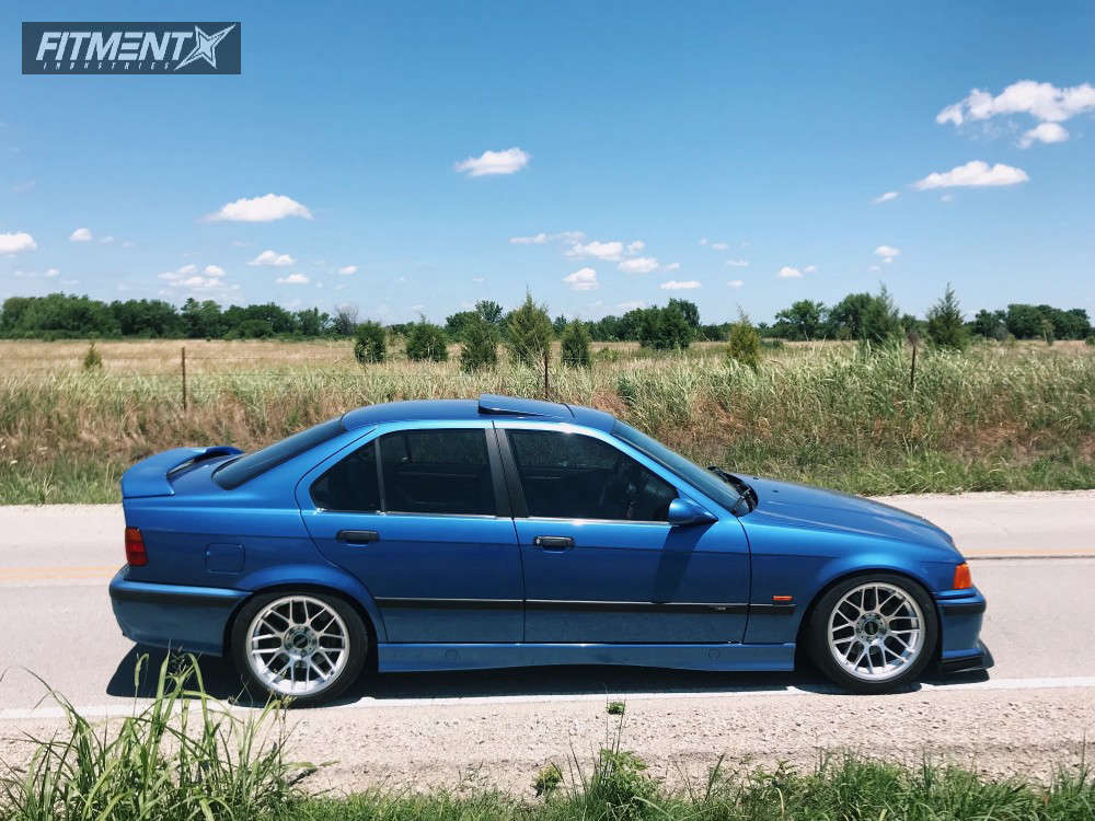 1997 BMW M3 with 17x9.5 Apex Arc-8 and Bridgestone 245x40 on Coilovers ...