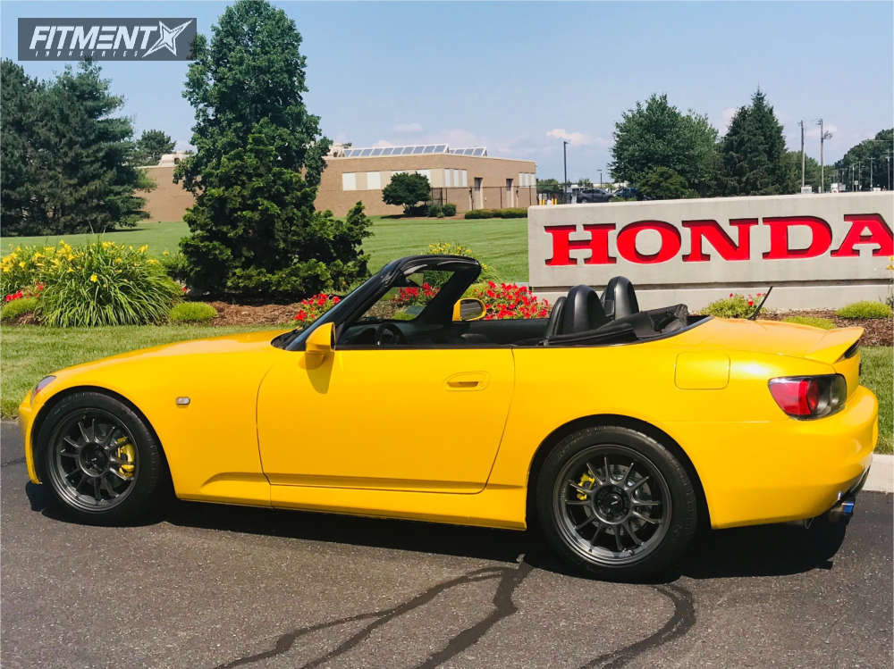 2001 Honda S2000 Base with 17x8 Konig Hypergram and Michelin 225x45 on ...
