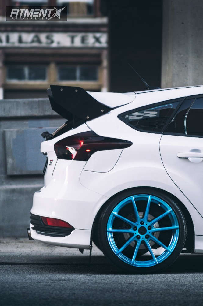 2017 Ford ST with 19x8.5 TSW Bathurst and Toyo Tires 235x35 on Lowering Springs | 425862 ...