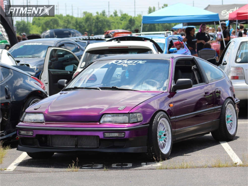 1991 Honda CRX with 15x8 XXR 531 and Nitto 205x50 on Lowering Springs ...