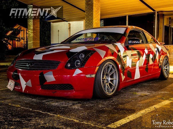 2005 INFINITI G35 with 18x10.5 Ambit and Continental 255x35 on ...