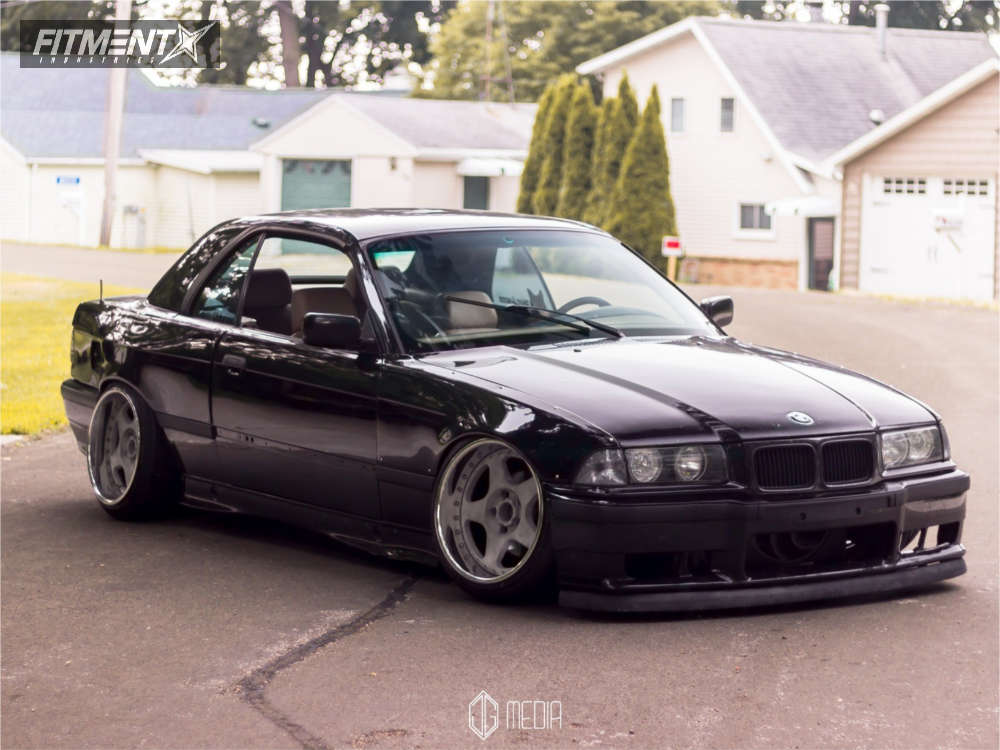 1997 BMW 328i with 17x10 SSR Koenig and Nitto 215x40 on Coilovers ...