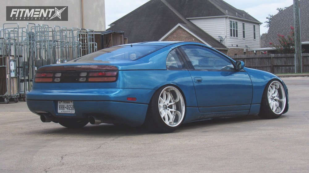 1990 Nissan 300ZX with 18x10 Work VS SS and Achilles 215x40 on ...