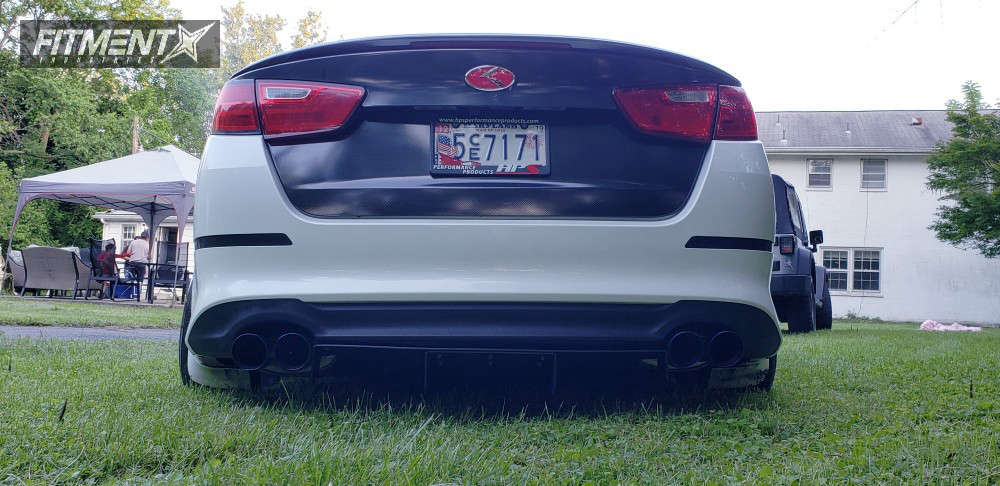 2015 Kia Optima with 19x9.5 ESR Sr01 and Achilles 215x35 on Coilovers ...