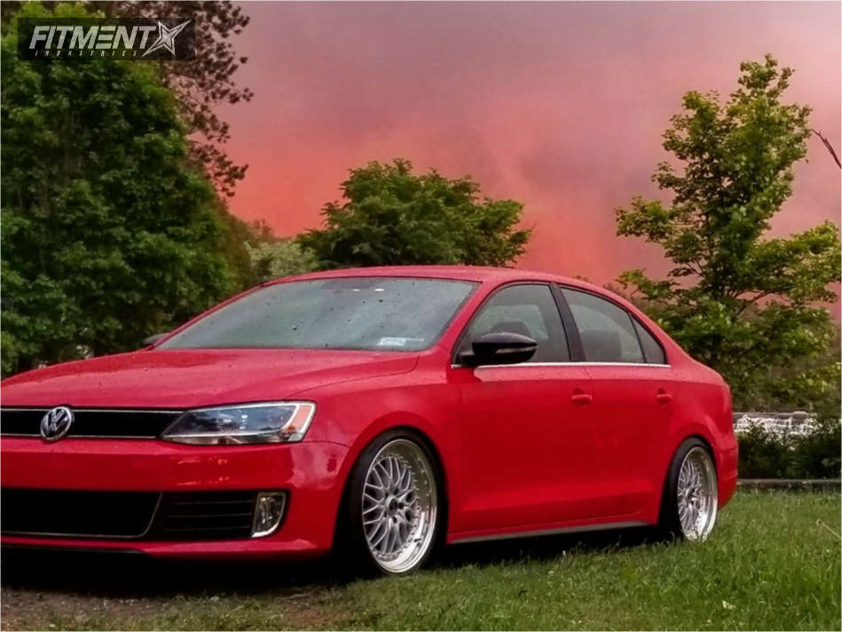 2014 Volkswagen Jetta with 18x8 Kerscher Cs and Nitto 205x40 on ...