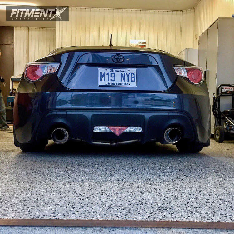 2013 Scion FR-S Base with 17x7.5 RTX Compass and Michelin 215x40 on ...