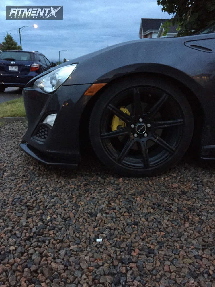2013 Scion FR-S Base with 17x7.5 RTX Compass and Michelin 215x40 on ...