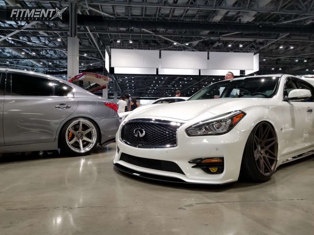 2016 INFINITI Q70L with 20x10.5 VIP Modular VRC13 and Nitto 255x35 on Air Suspension | 432730 ...