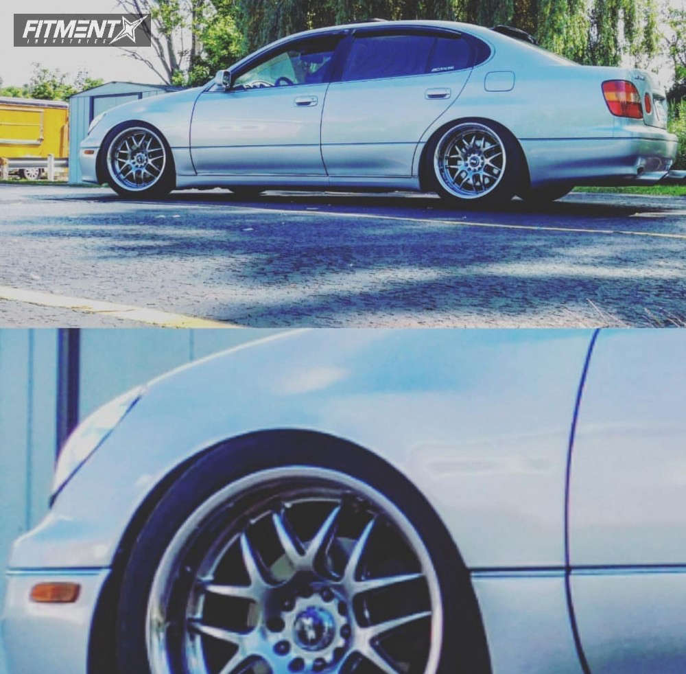 1999 Lexus GS300 Base with 18x9 XXR 526 and Continental 225x40 on ...