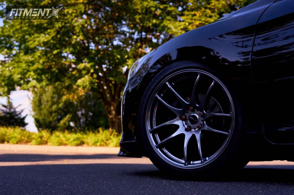 2013 Honda Accord with 19x9.5 Work Emotion Cr Kiwami and Bridgestone 245x40 on Coilovers ...