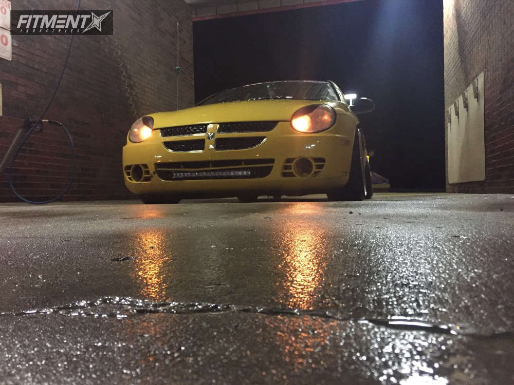 2004 Dodge Neon with 18x9.5 Work Meister S1 3p and Achilles 215x35 on ...