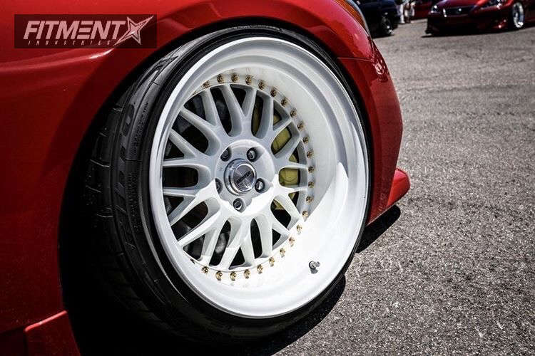 2008 INFINITI G37 with 18x12 Work Meister and Nitto 225x40 on Coilovers ...