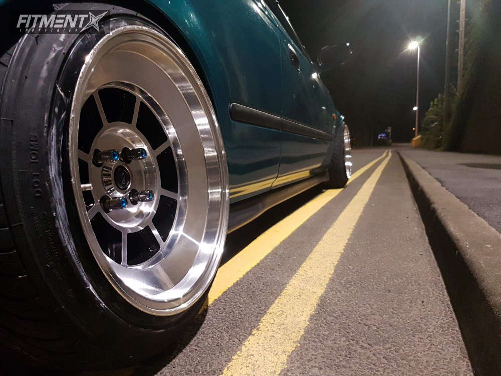 1997 Honda Civic with 15x9 Rota Bm8 and Nankang 195x45 on Coilovers ...