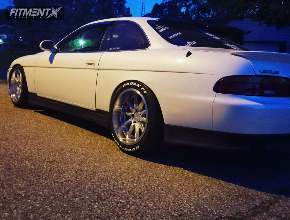 1993 Lexus SC400 with 18x9 XXR 527d and Pirelli 235x35 on Coilovers ...