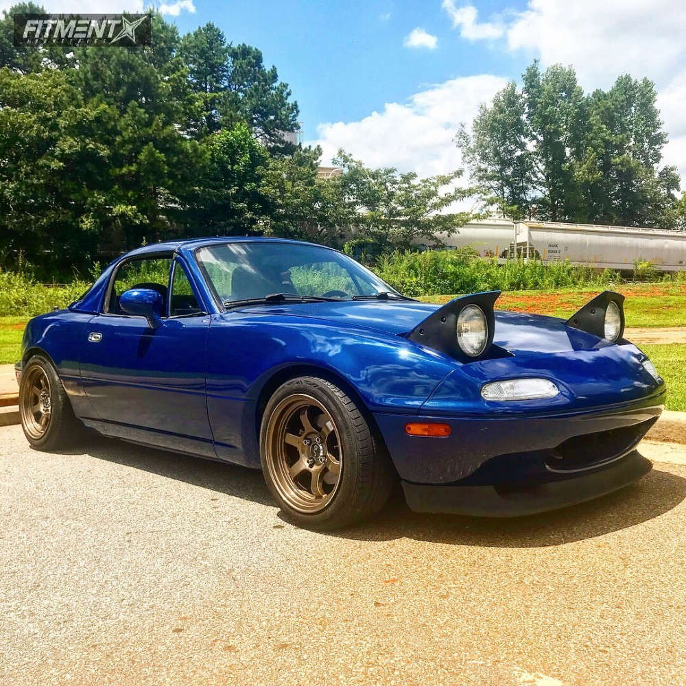 1995 Mazda MX-5 Miata with 15x8 JNC Jnc013 and Linglong 195x50 on ...