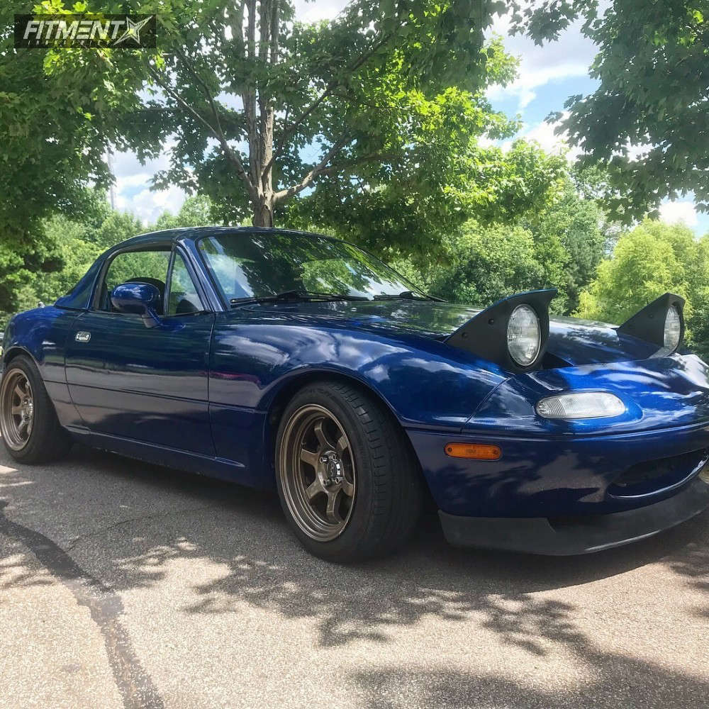 1995 Mazda MX-5 Miata with 15x8 JNC Jnc013 and Linglong 195x50 on ...