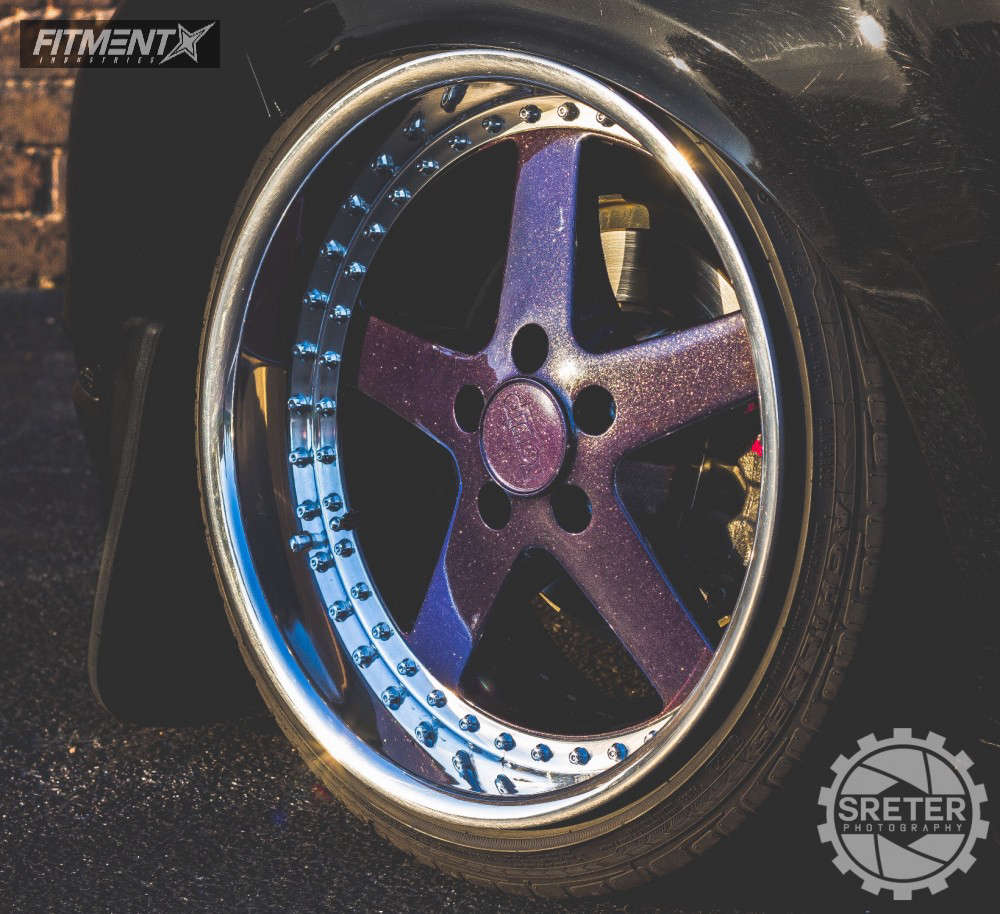 2012 Volkswagen GTI Base with 18x8.5 Work Equip E05 and Achilles 205x40 ...
