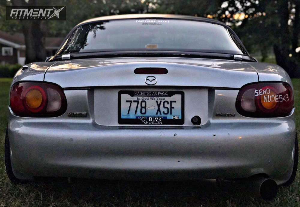 1999 Mazda MX-5 Miata with 15x8 MST Time Attack and Hankook 195x50 on ...