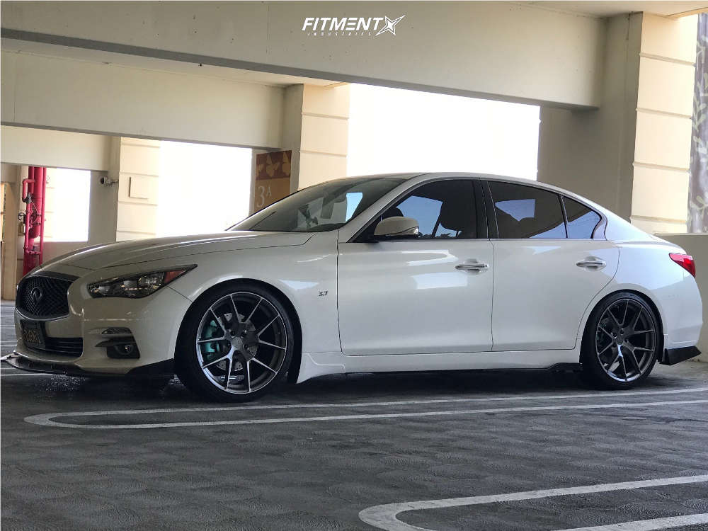 2014 INFINITI Q50 Sport with 20x9 Aodhan Ls007 and Toyo Tires 245x35 on ...