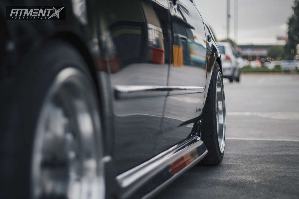 2005 Toyota Corolla with 16x8 DTM P20.1 and Bridgestone 205x45 on ...