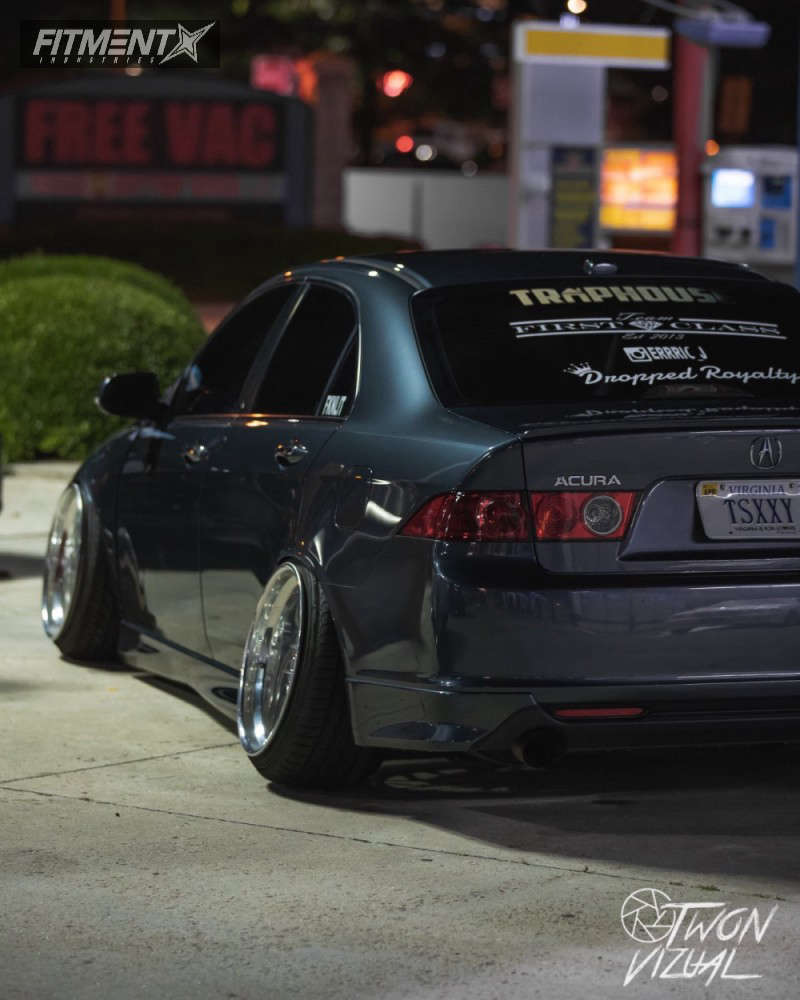 2006 Acura TSX with 18x10 WatercooledIND Jb1 and Achilles 215x35 on ...