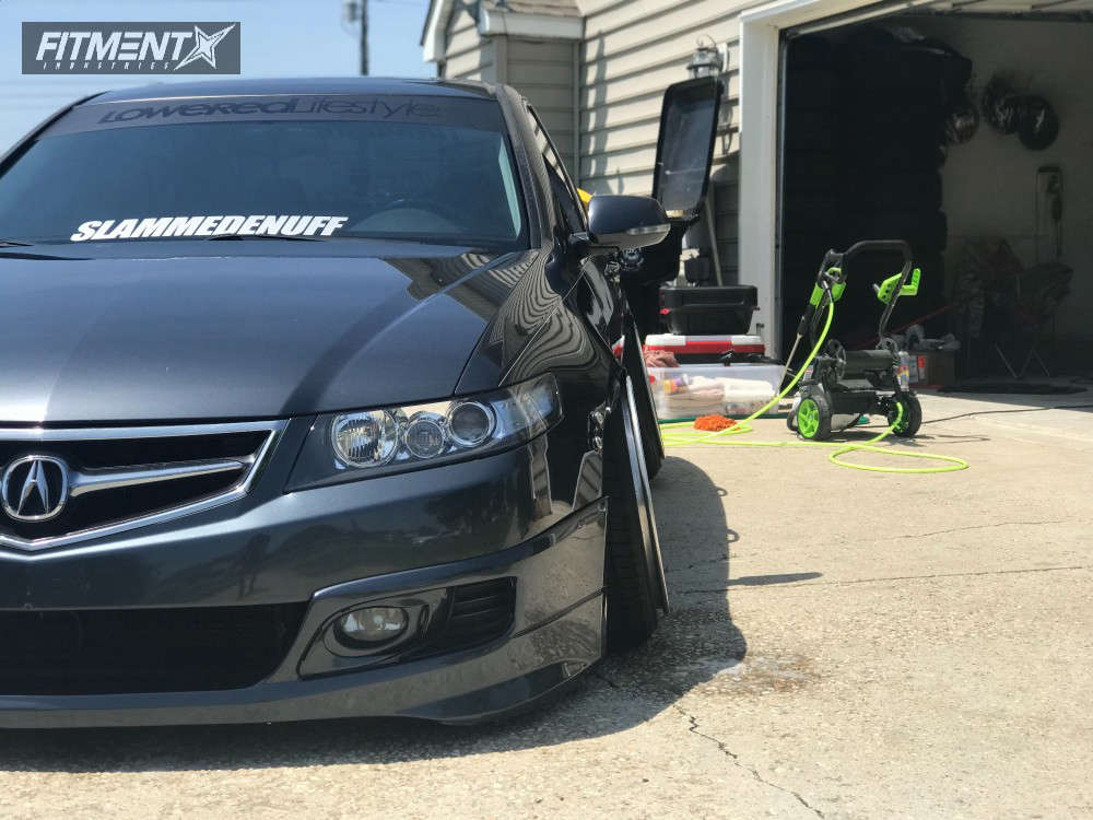 2006 Acura TSX with 18x10 WatercooledIND Jb1 and Achilles 215x35 on ...