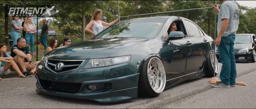 2006 Acura TSX with 18x10 WatercooledIND Jb1 and Achilles 215x35 on ...