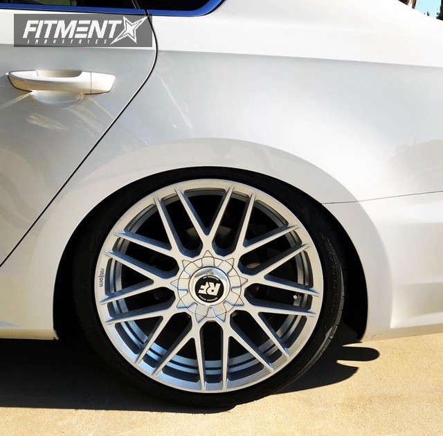 2015 Volkswagen Passat with 20x8.5 Rotiform Rse and Nitto 245x35 on ...