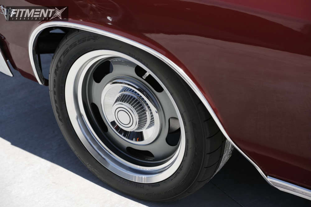 1966 Chevrolet Chevelle with 17x8 Vision Rally and Nitto 245x45 on ...