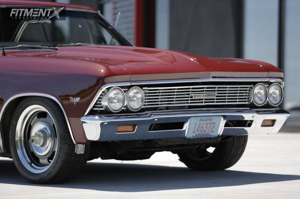 1966 Chevrolet Chevelle with 17x8 Vision Rally and Nitto 245x45 on ...