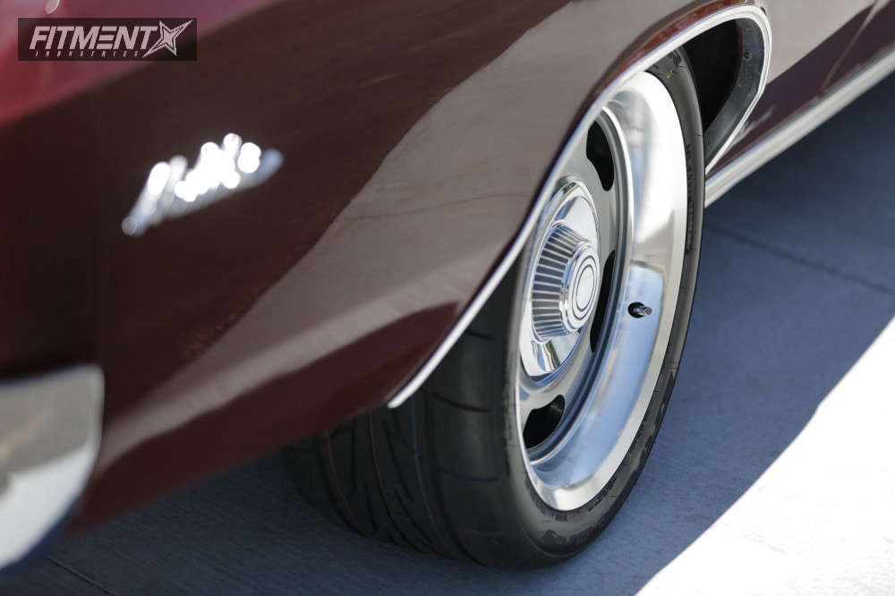 1966 Chevrolet Chevelle with 17x8 Vision Rally and Nitto 245x45 on ...