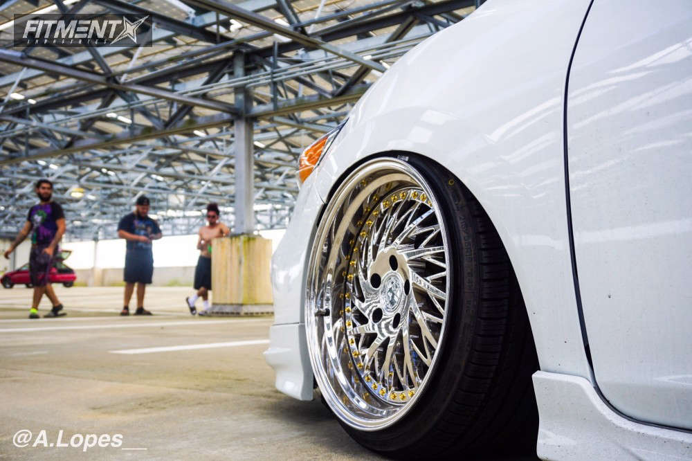 2014 Honda Civic with 18x9.5 Aodhan Ds03 and Nankang 215x35 on ...