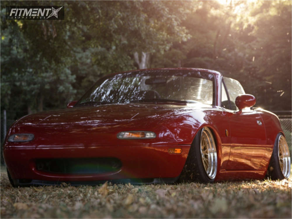 1994 Mazda MX-5 Miata with 15x9 Japan Racing Jr10 and Nankang 185x45 on ...