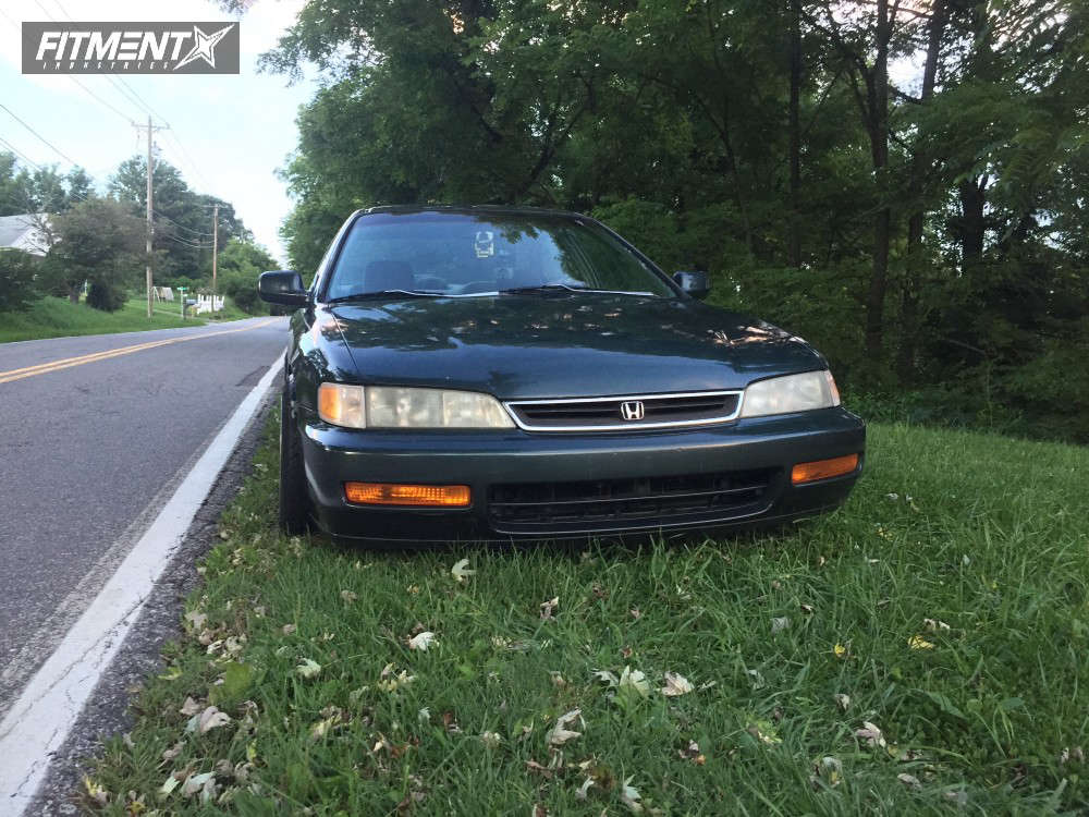 1997 Honda Accord with 15x8 MST Mt11 and Kumho 195x50 on Coilovers ...