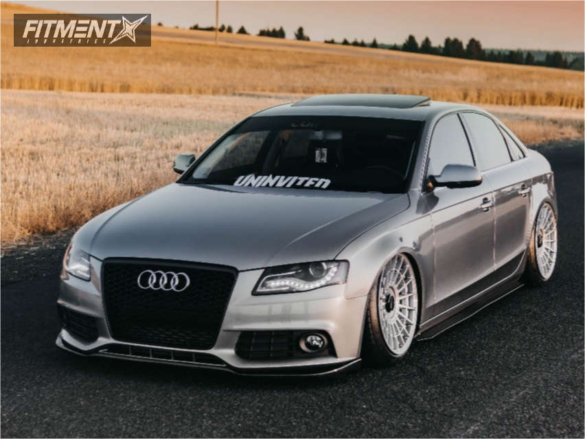 2010 Audi A4 Quattro with 19x10 Rotiform Las-r and Nankang 225x40 on ...