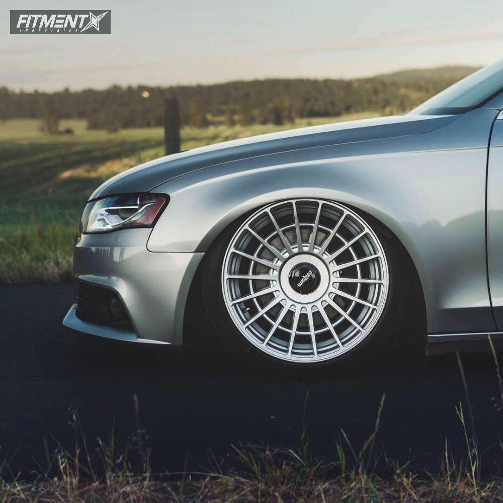 2010 Audi A4 Quattro with 19x10 Rotiform Las-r and Nankang 225x40 on ...